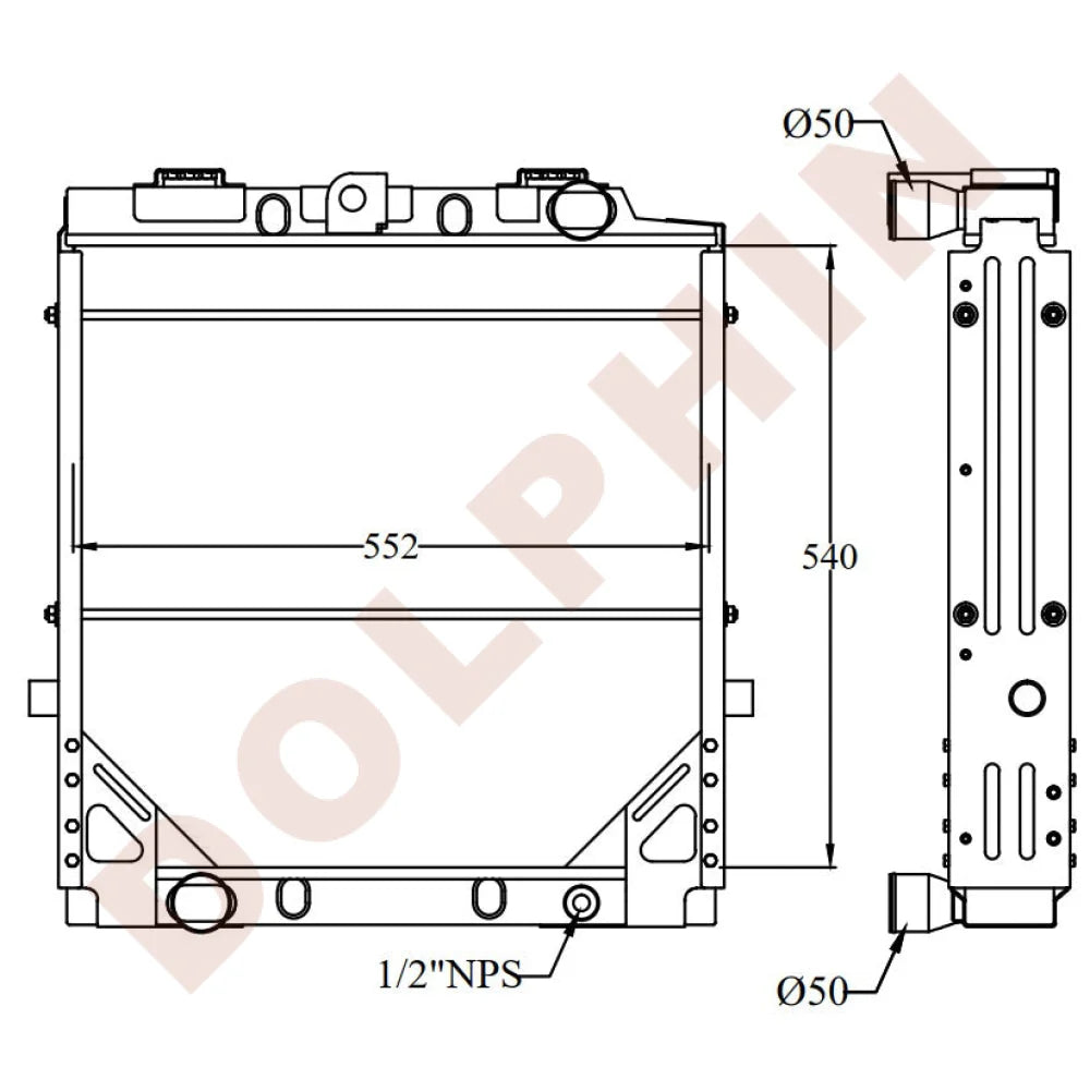 VOLVO Radiator - FL6- | Dolphin Catalogue