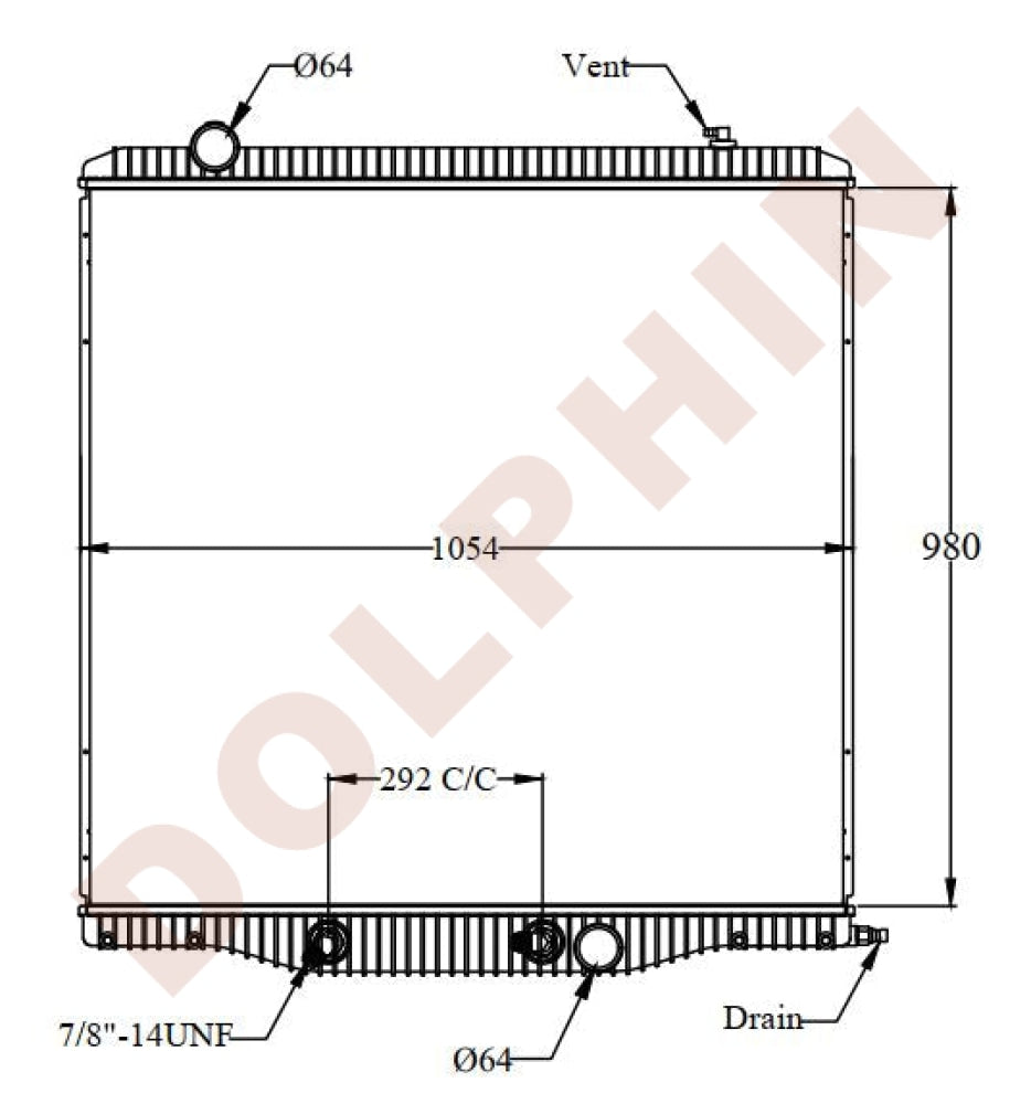 INTERNATIONAL Radiator - Int'l / Navistar Paystar 5900 & Prostar with ...