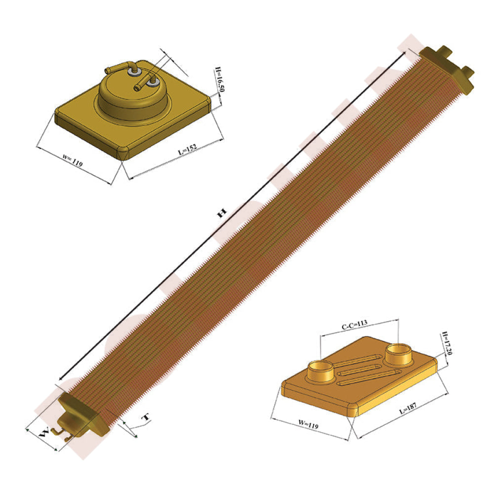 CATERPILLAR Radiator | Dolphin Catalogue