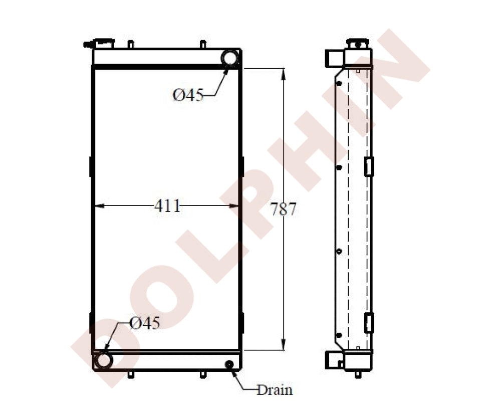 DESERT BUGGY Radiator, | Dolphin Catalogue