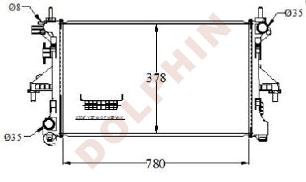 PEUGEOT Radiator, 2006-2018 | Dolphin Catalogue