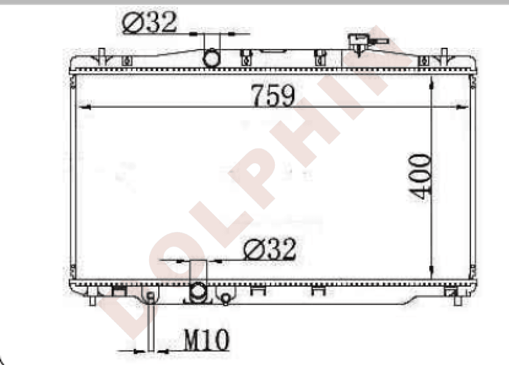 HONDA Radiator - Accord | Dolphin Catalogue