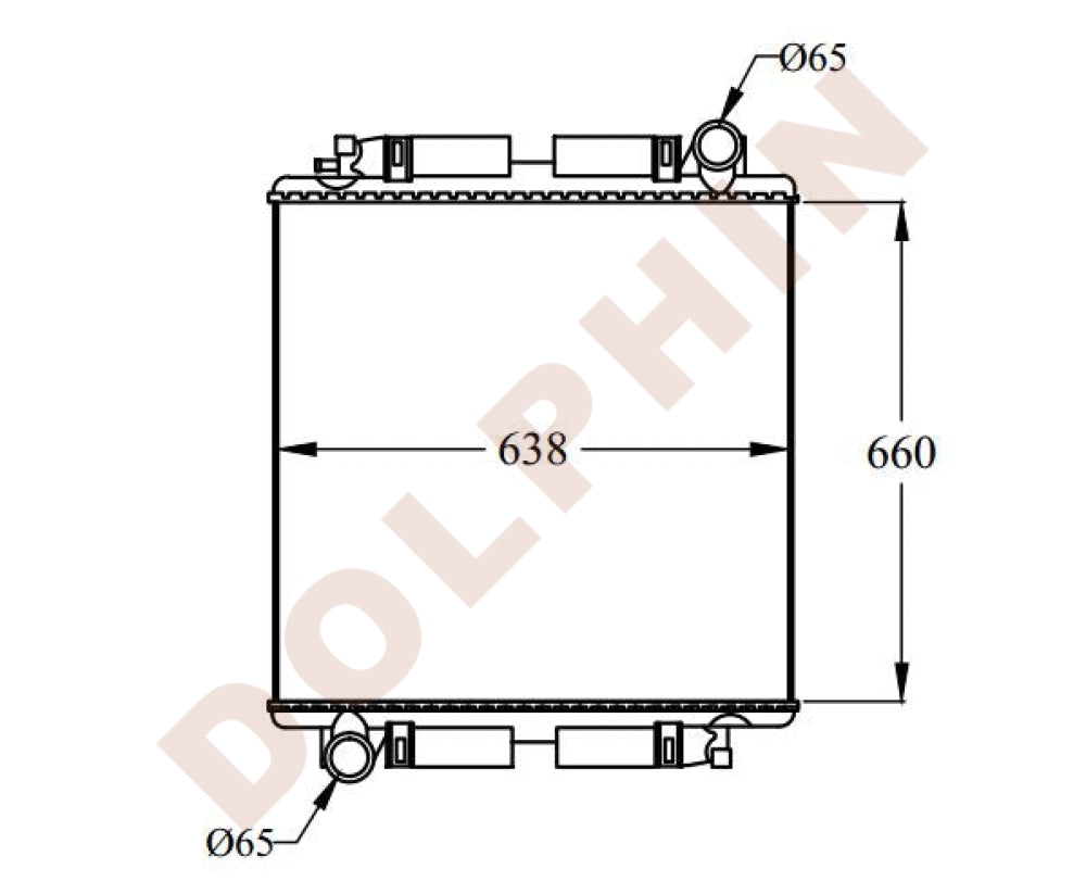MERCEDES Radiator | Dolphin Catalogue