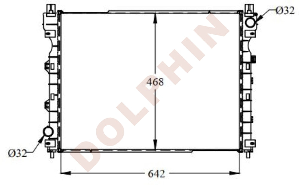 LAND ROVER Radiator, 1997-2000 | Dolphin Catalogue