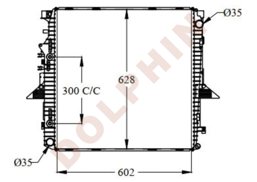 LAND ROVER Radiator, 2004-2010 | Dolphin Catalogue